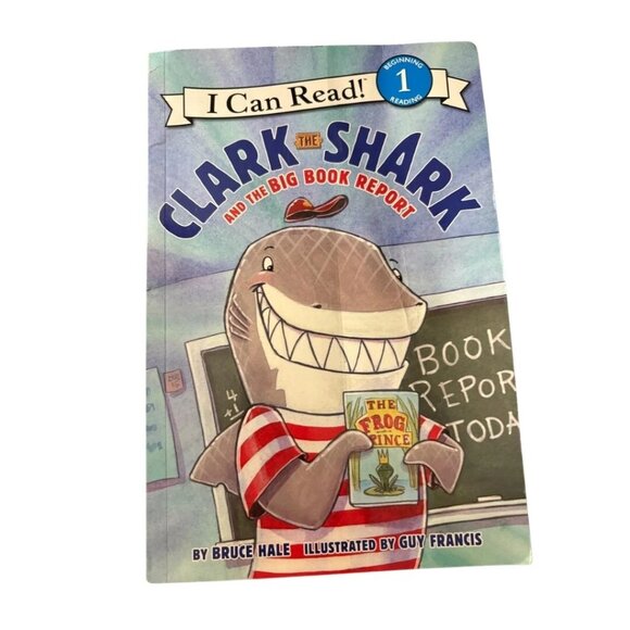 Other | Clark The Shark Big Book Report Level 1 Reader By Bruce Hale ...